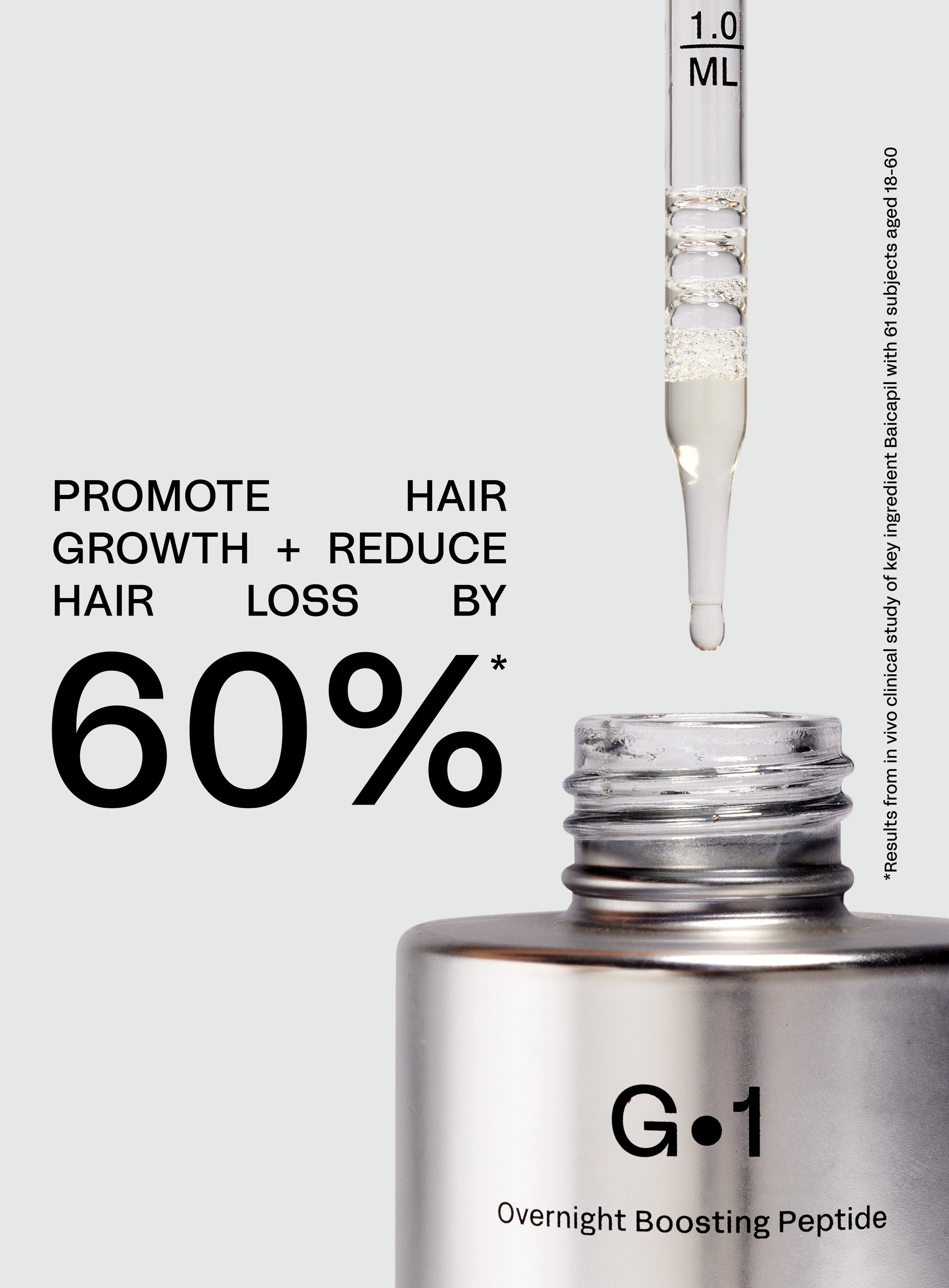 G1 Overnight Boosting Peptide Hair Growth Scalp Serum | TYPEBEA